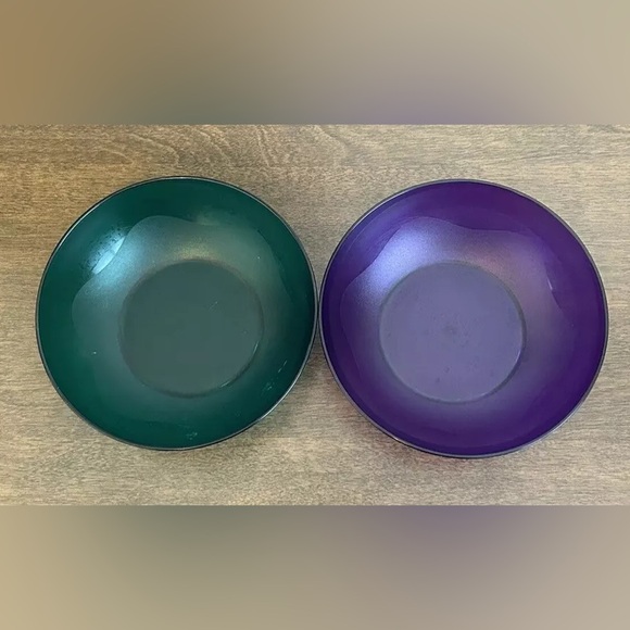 Tupperware | Dining | Set Of 2 Tupperware Open House Acrylic Jewel Tone ...